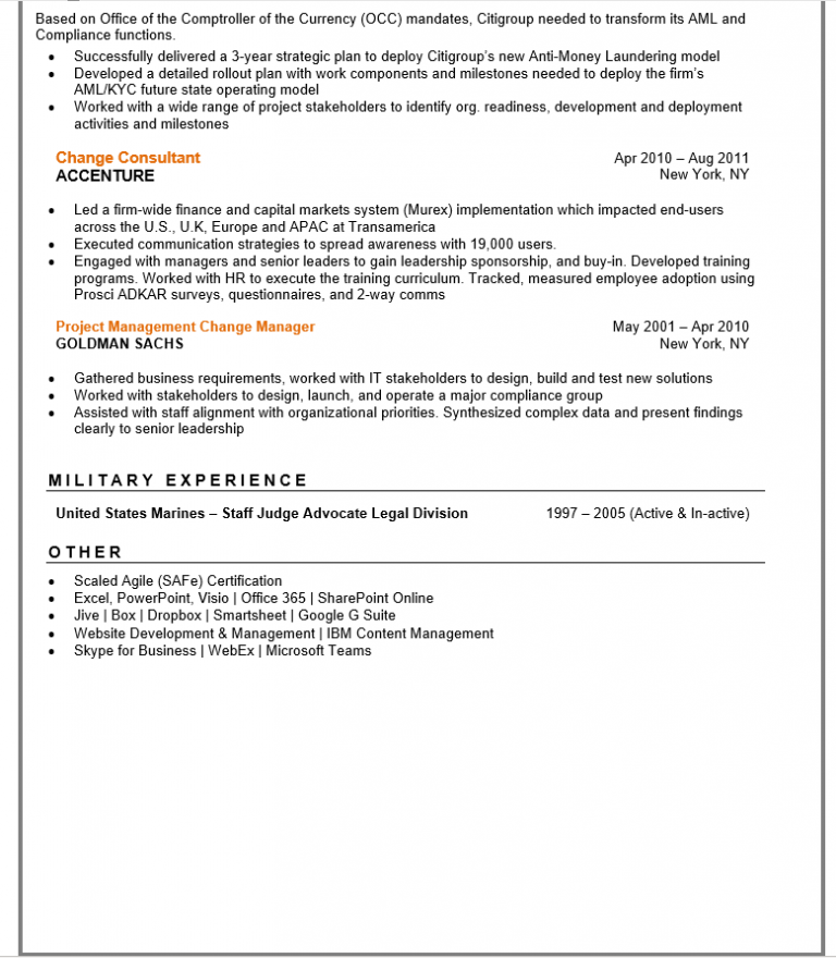 The Best Project Manager Resume Keywords & Buzzwords | Everything You ...