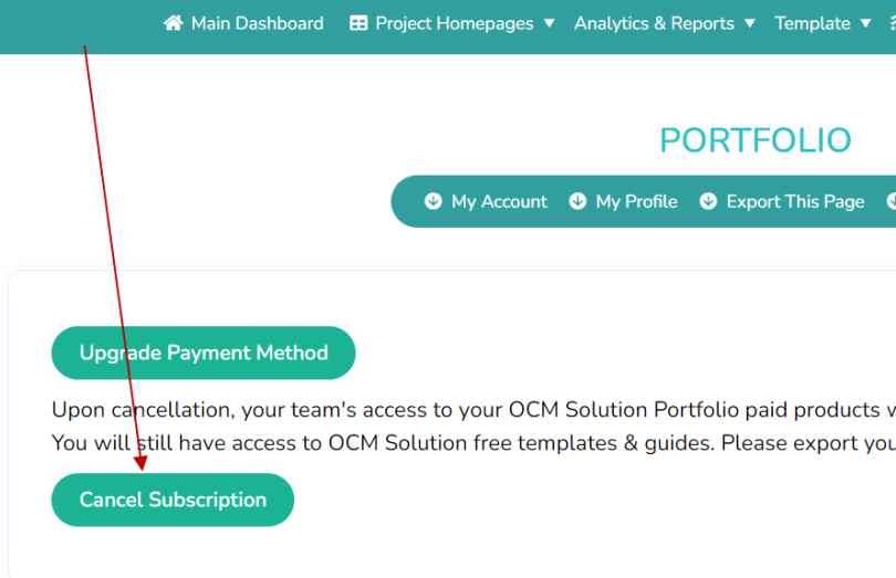 OCM Solution Support & Help Page – OCM Solution