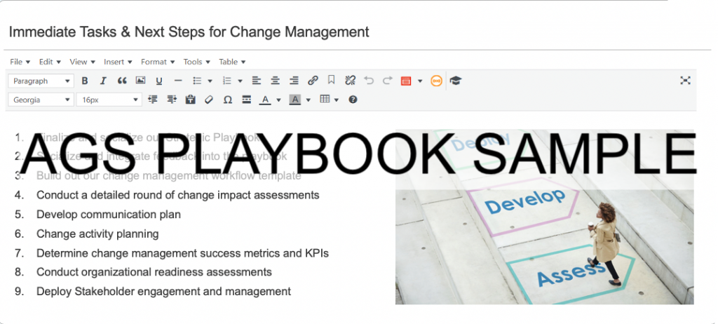 Free Change Management Strategic Playbook | All You Need for Change ...