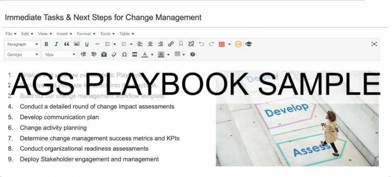 Free Change Management Strategic Playbook | All You Need for Change ...