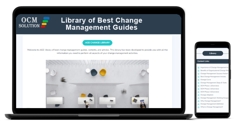 Change Management Library to Boost OCM Skills – OCM Solution