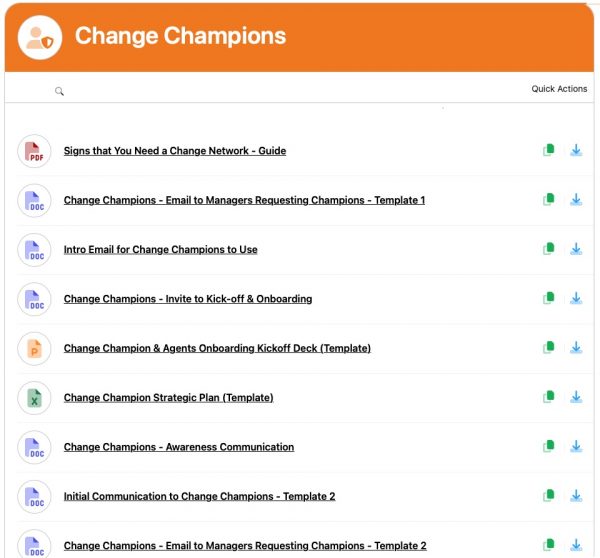 Best 2026 Change Champion Network Toolkit for Change Management – OCM ...