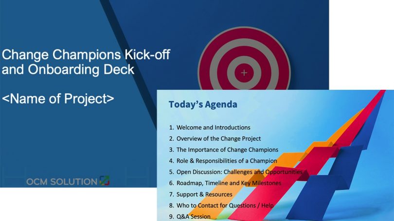 Free 2024 Change Champion Templates & Resources for Change Management ...