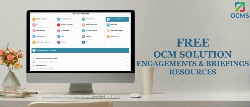 Free 2024 Change Management Engagements & Briefing Templates – OCM Solution