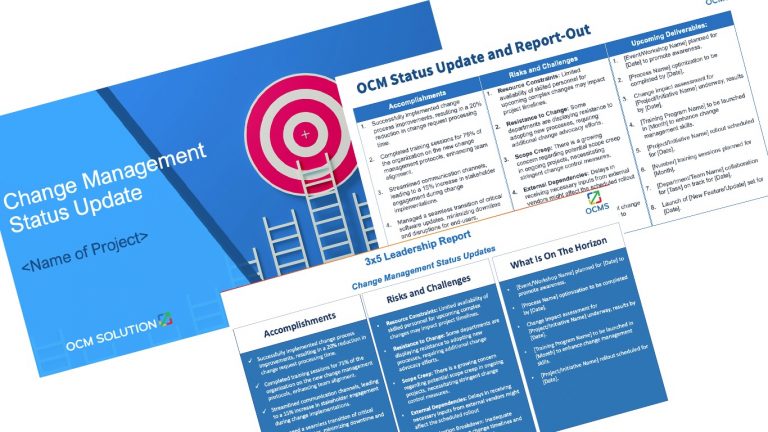 Free 2024 Change Management Status Updates Templates – OCM Solution