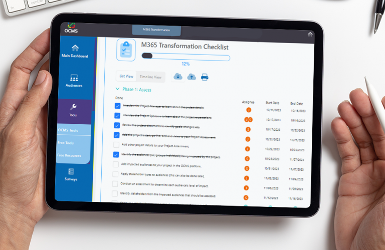 Go Live Checklist, Plan, and Template Guide for Project Management – OCM Solution