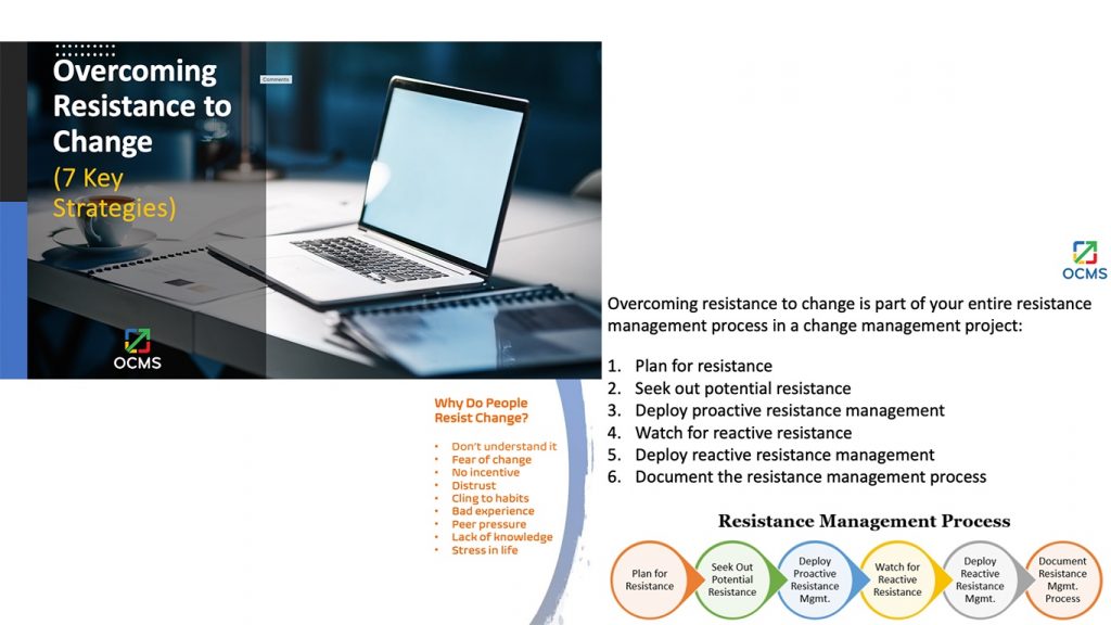 Free 2024 Change Resistance Management Templates and Resources – OCM ...