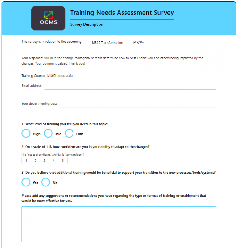 Best 2024 Training and Development Questionnaire & Answers for Trainers ...